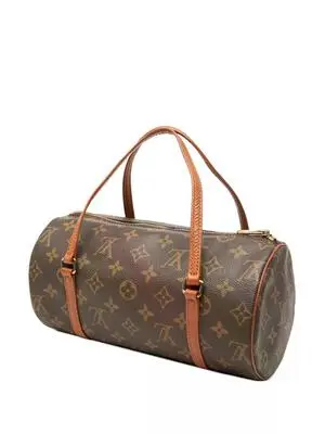 LOUIS VUITTON 1991 Monogram Papillon 26 Handbag - Brown
