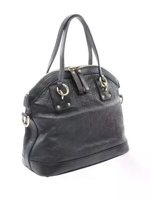 Gucci 2016-2026 Medium Guccissima Charm Dome Satchel