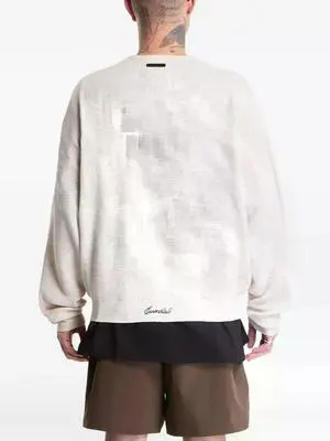 Fear Of God Waffle Knit Crew Neck Sweater