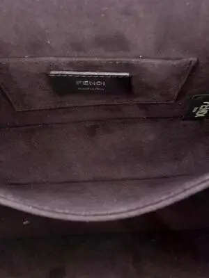 Fendi Kan I Small Leather Crossbody Bag