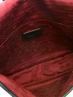 Loewe Leather Anagram Crossbody Bag