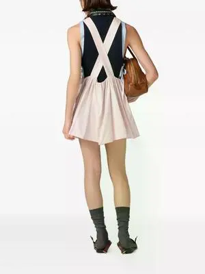Miu Miu Poplin Mini-dress