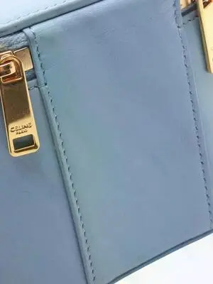 Celine Mini Cuir Triomphe Vanity Case Satchel