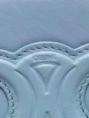 Celine Mini Cuir Triomphe Vanity Case Satchel