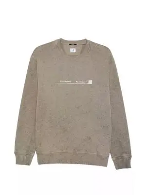 C.P. COMPANY Logo-print Cotton Sweatshirt