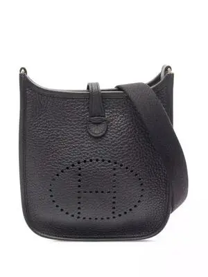 Hermès 2025 Clemence Evelyne Amazone 16 Crossbody Bag - Black