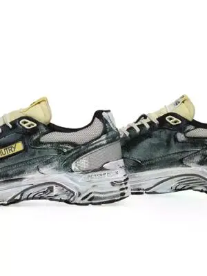 AUTRY Hyperway Distressed-effect Sneakers