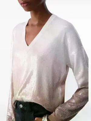 Liu Jo Dégradé Sweater With Sequins