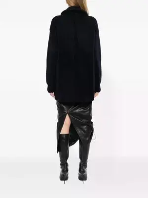 Balenciaga Oversize-ring Ribbed Sweater
