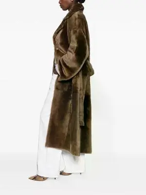 ARMA Belted Shearling Coat