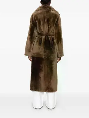 ARMA Belted Shearling Coat