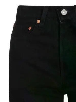 LEVI'S Ribcage Logo-patch Jeans
