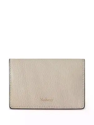 Mulberry Continental Grained Card Case - Neutrals
