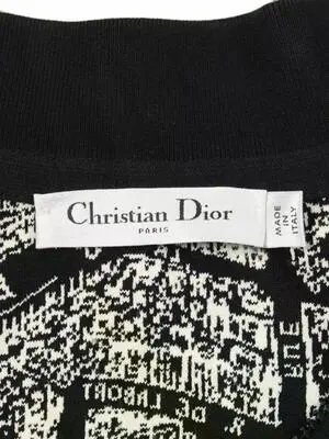 Dior Plan De Paris" Full-zip Sweater