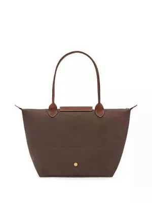 Longchamp Medium Le Pliage Leather-trim Shoulder Bag