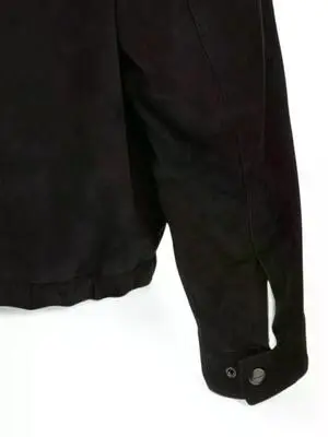 GIORGIO BRATO Suede Shirt-collar Jacket