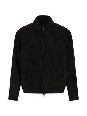 GIORGIO BRATO Suede Shirt Jacket