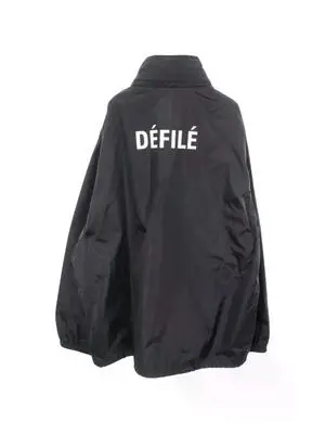 Balenciaga 2000s Logo-print Hooded Jacket