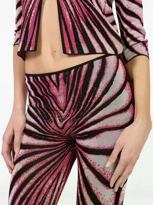 Roberto Cavalli Printed Flared Trousers