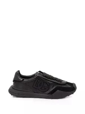 Dolce & Gabbana Dg Athletic Logo Low-top Sneakers - Black
