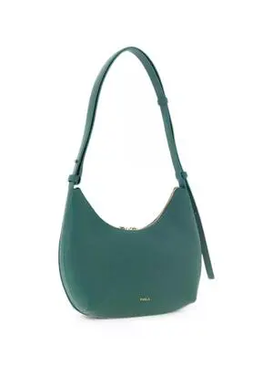 Furla Goccia Leather Shoulder Bag - Green