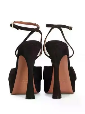 CASTAGNA Vicky Platform Peep-toe Pumps