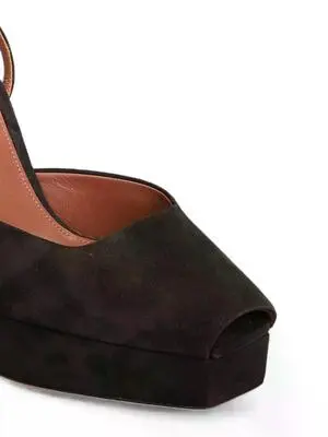 CASTAGNA Vicky Platform Peep-toe Pumps