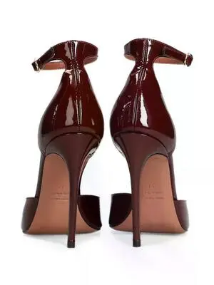 CASTAGNA Caryn Pointed-toe Ankle-strap Pumps