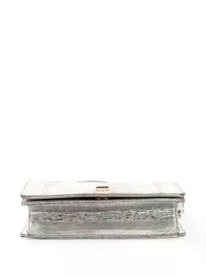Dior Diorama Flap Bag Crackled Deerskin Small Shoulder Bag