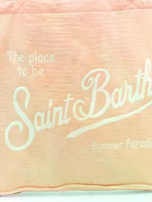 MC2 SAINT BARTH Logo-embroidered Beach Bag