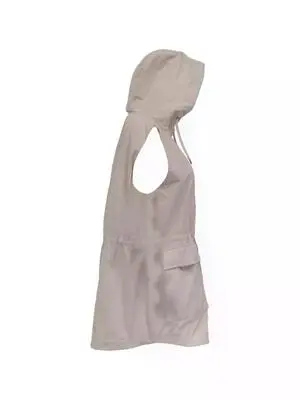 Brunello Cucinelli Sleeveless Hooded Vest Jacket