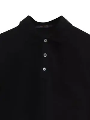 LOUIS VUITTON Short-sleeved Polo Shirt - Black