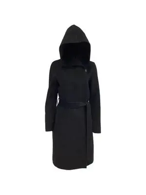 Theory Belted Hooded Coat