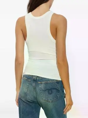 Palm Angels Embroidered-logo Tank Top