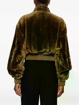 ARMA Azra Zip-up Jacket In Velvet Effect