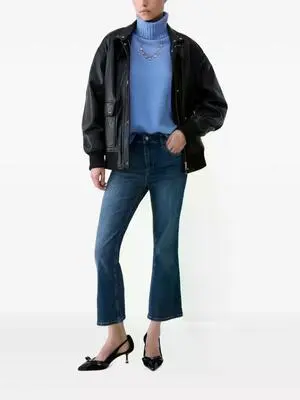 Liu Jo Bootcut Jeans With Rhinestones