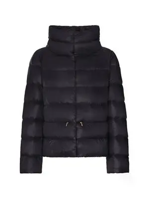 Herno Quilted High-neck Jacket - Black