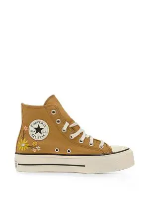 CONVERSE Chuck Taylor All Star Embroidered Platform Sneakers