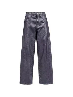 ISABEL MARANT VINTAGE High-rise Five-pocket Jeans - Blue