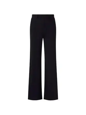 Liu Jo Regular-fit Trousers In Punto Milano - Black