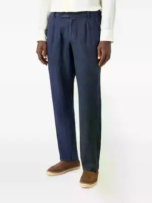MC2 SAINT BARTH Havier Pleated Tailored Trousers