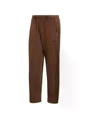 Adidas Logo-embroidered Track Pants - Brown