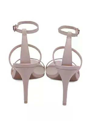 SOPHIA WEBSTER Leather Ankle Strap Stiletto Sandals