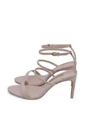 SOPHIA WEBSTER Leather Ankle Strap Stiletto Sandals