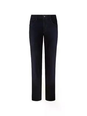 Pal Zileri Contrast-stitch Five-pocket Jeans - Blue