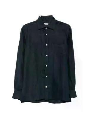 Kiton Chest-pocket Shirt - Blue