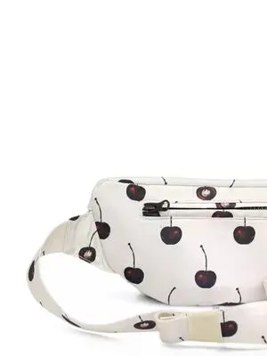 Stine Goya Cherry-print Belt Bag - White