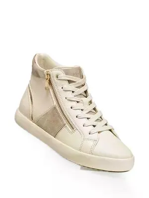 Geox Blomiee Side-zip Panelled Sneakers