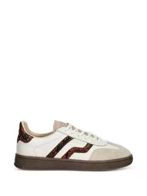 Gant Snakeskin-effect Panelled Sneakers - White