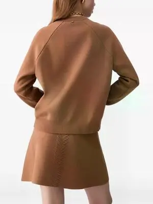 Liu Jo Boxy Sweater With Braided Details
